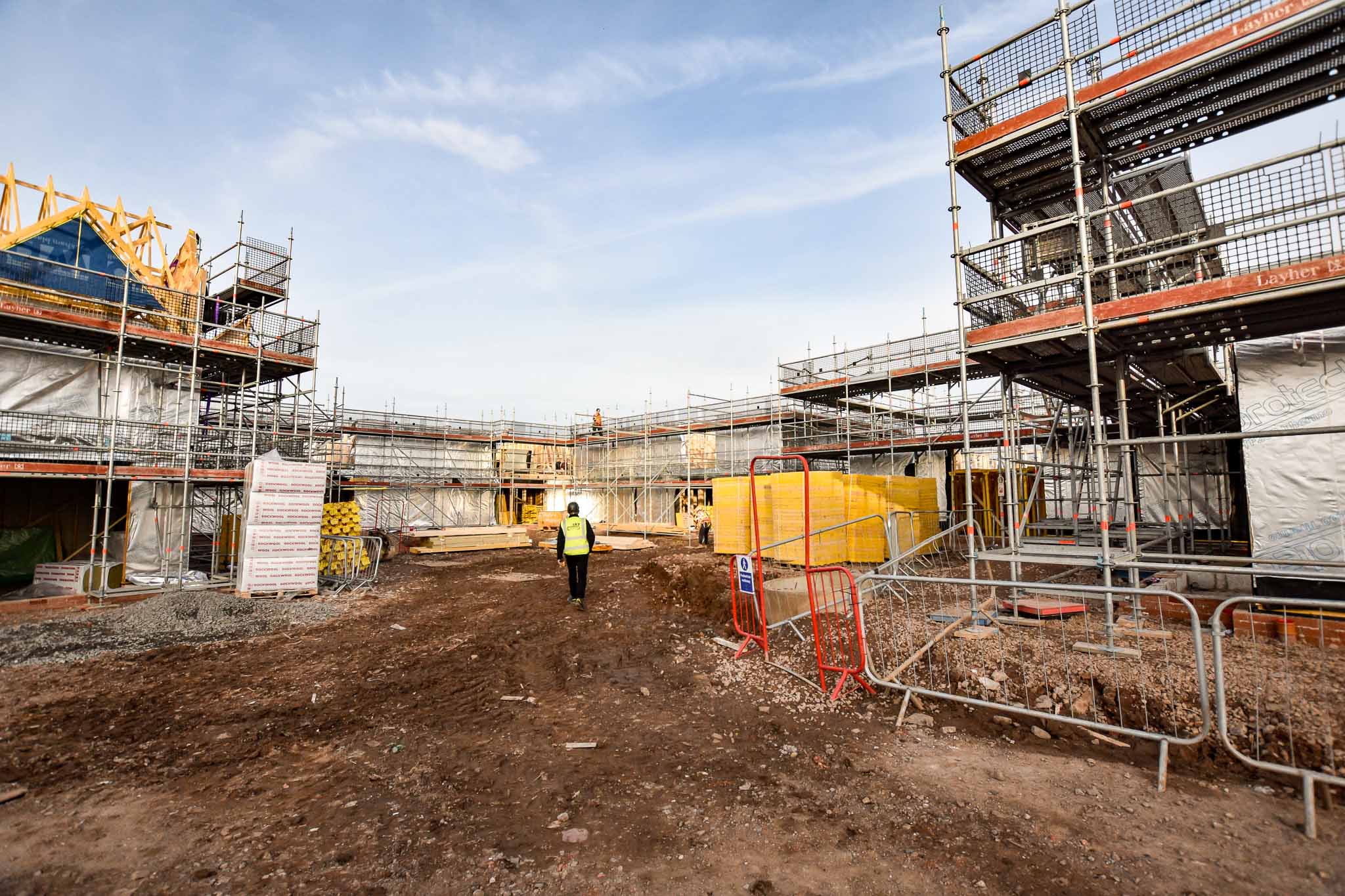 Scaffolding for Timber Frame Construction Projects