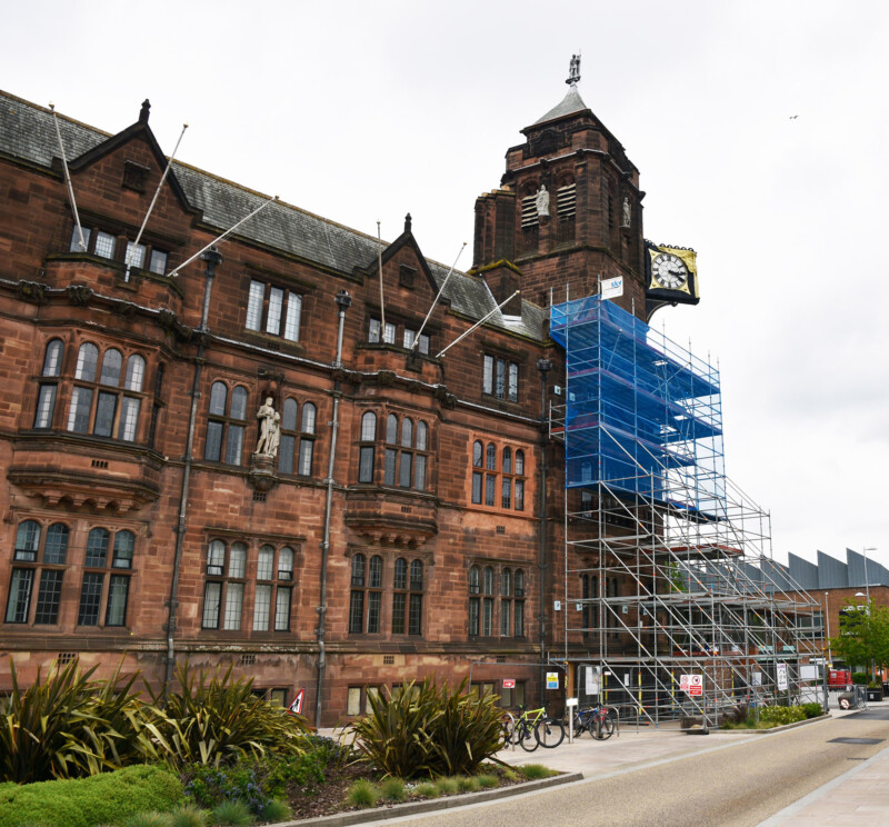 Coventry Council House Scaffolding